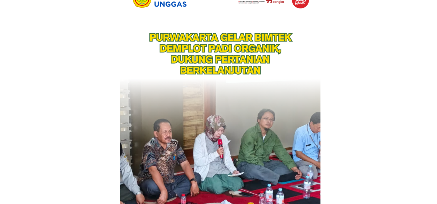Berita BRMP UNGGAS - Purwakarta Gelar Bimtek Demplot Padi Organik ...